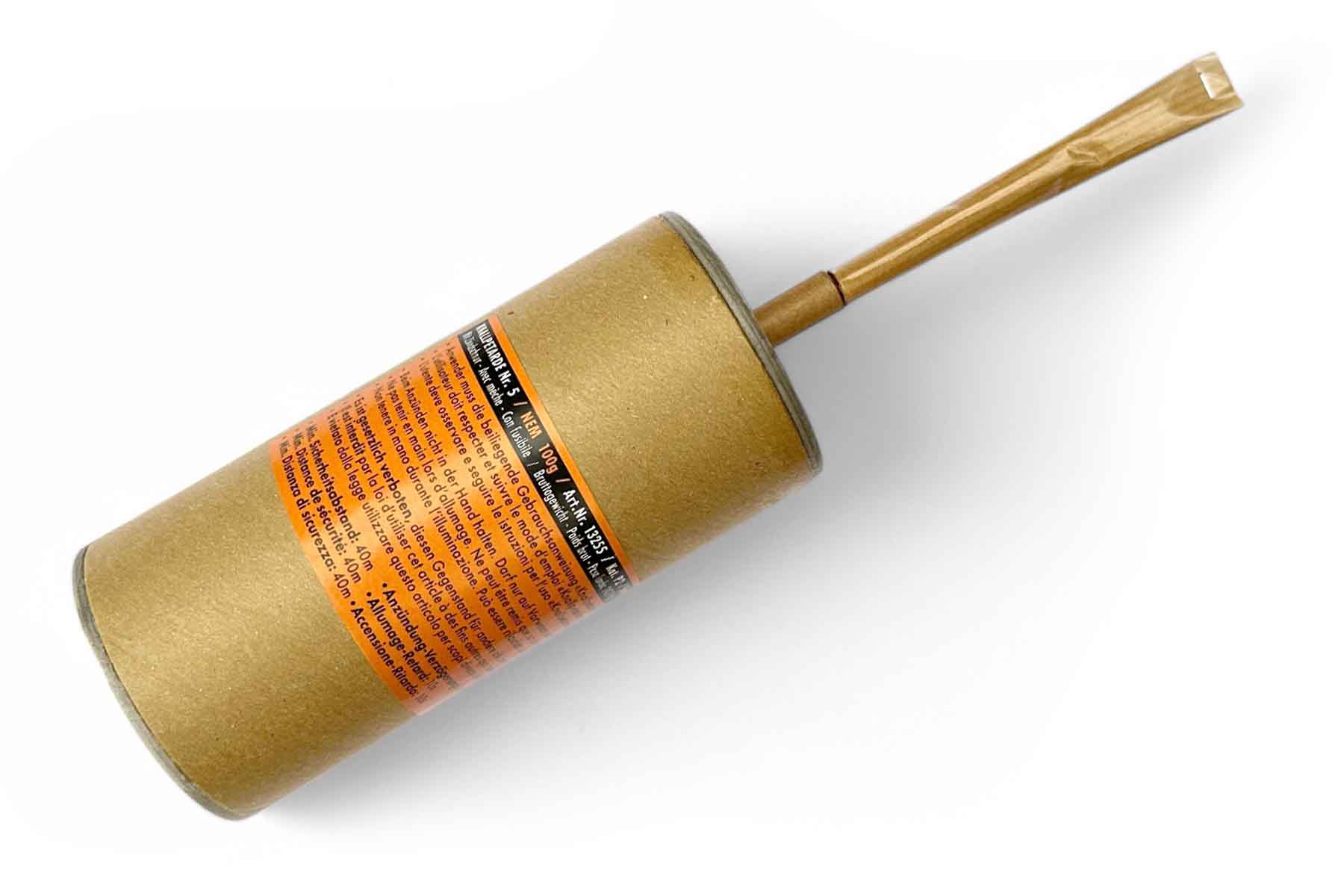 Knallpetarde Nr. 5 - 100g - Mit Zündschnur | Schwarzpulver ...